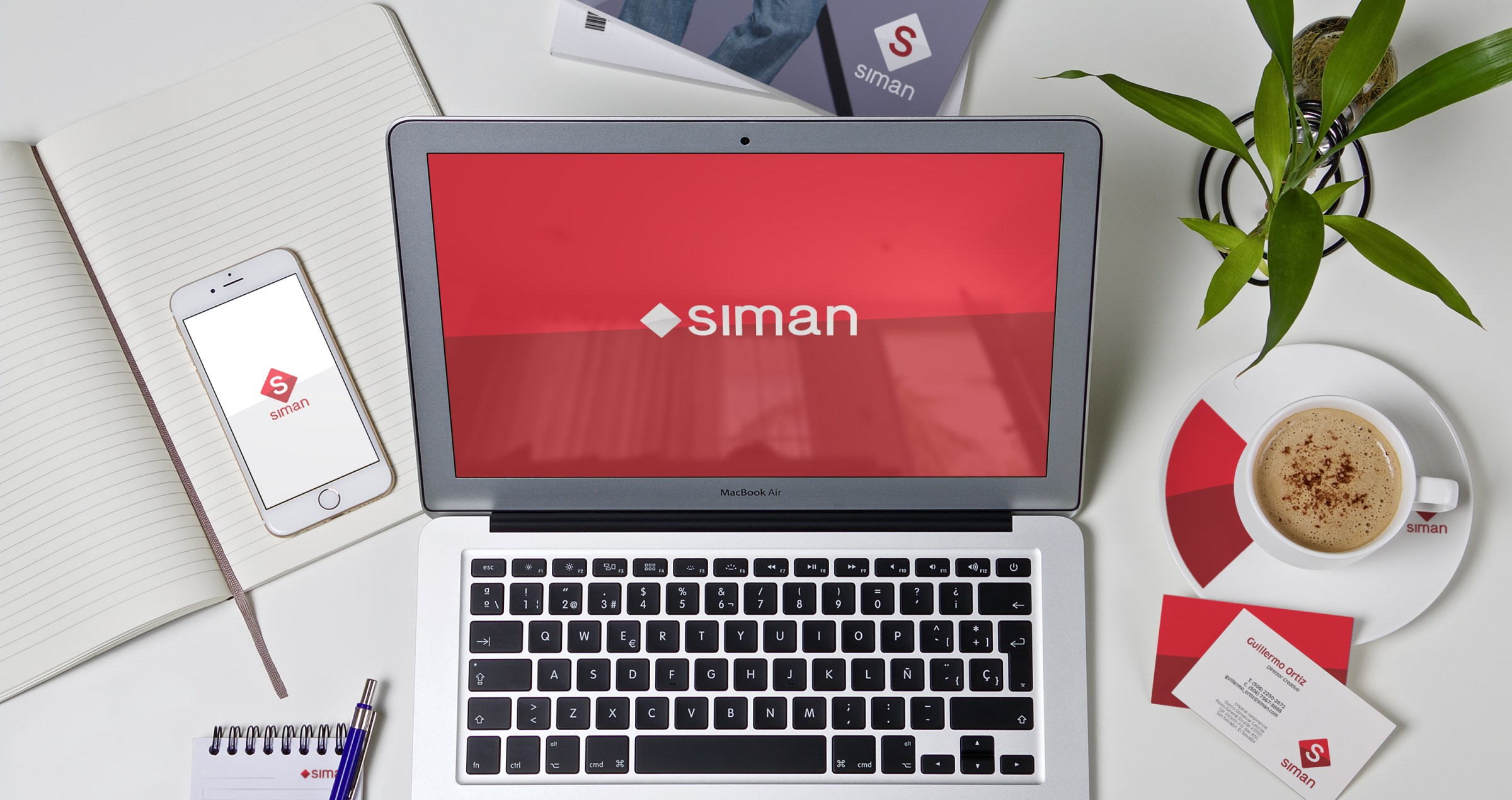 Logotipo SIMAN – Memo Ortiz